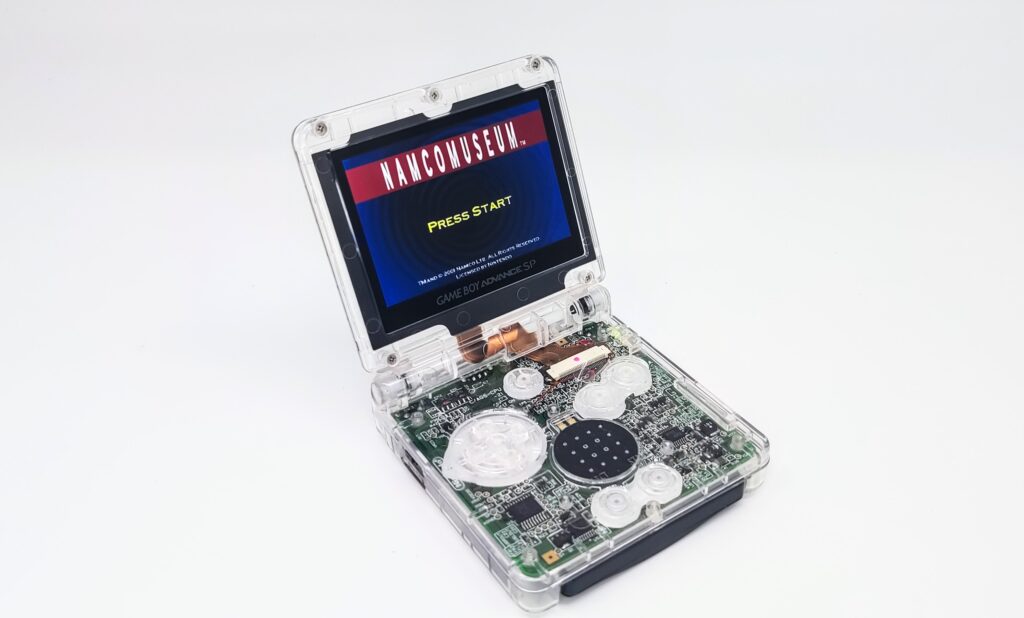 Gameboy Advance SP Backlight IPS V5 720x480 - Mirror clear- New battery ...