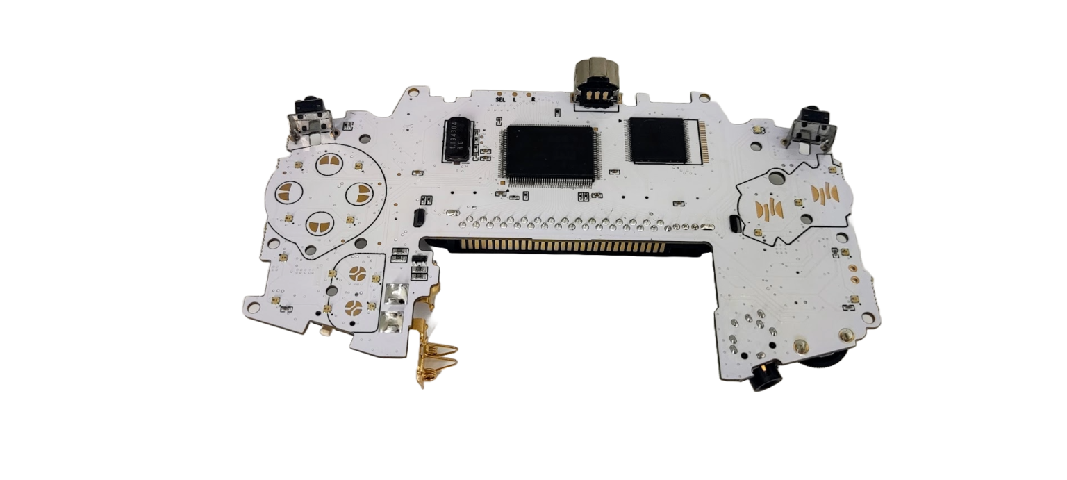 Gameboy Advance replacement motherboard with CPU and RAM installed ...