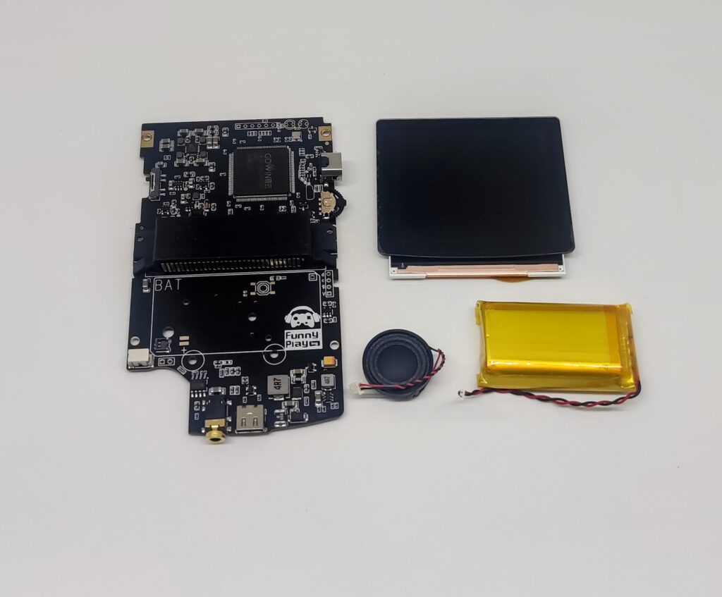 FPGBC Kit FPGA powered DIY handheld games console - Game Boy Color ...